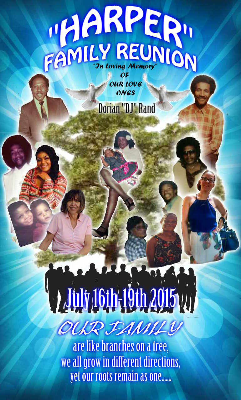 Family Reunion Flyer Design